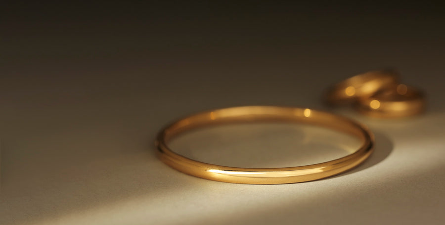 George Rings | Understated Jewelry Cast in 18k Yellow Gold