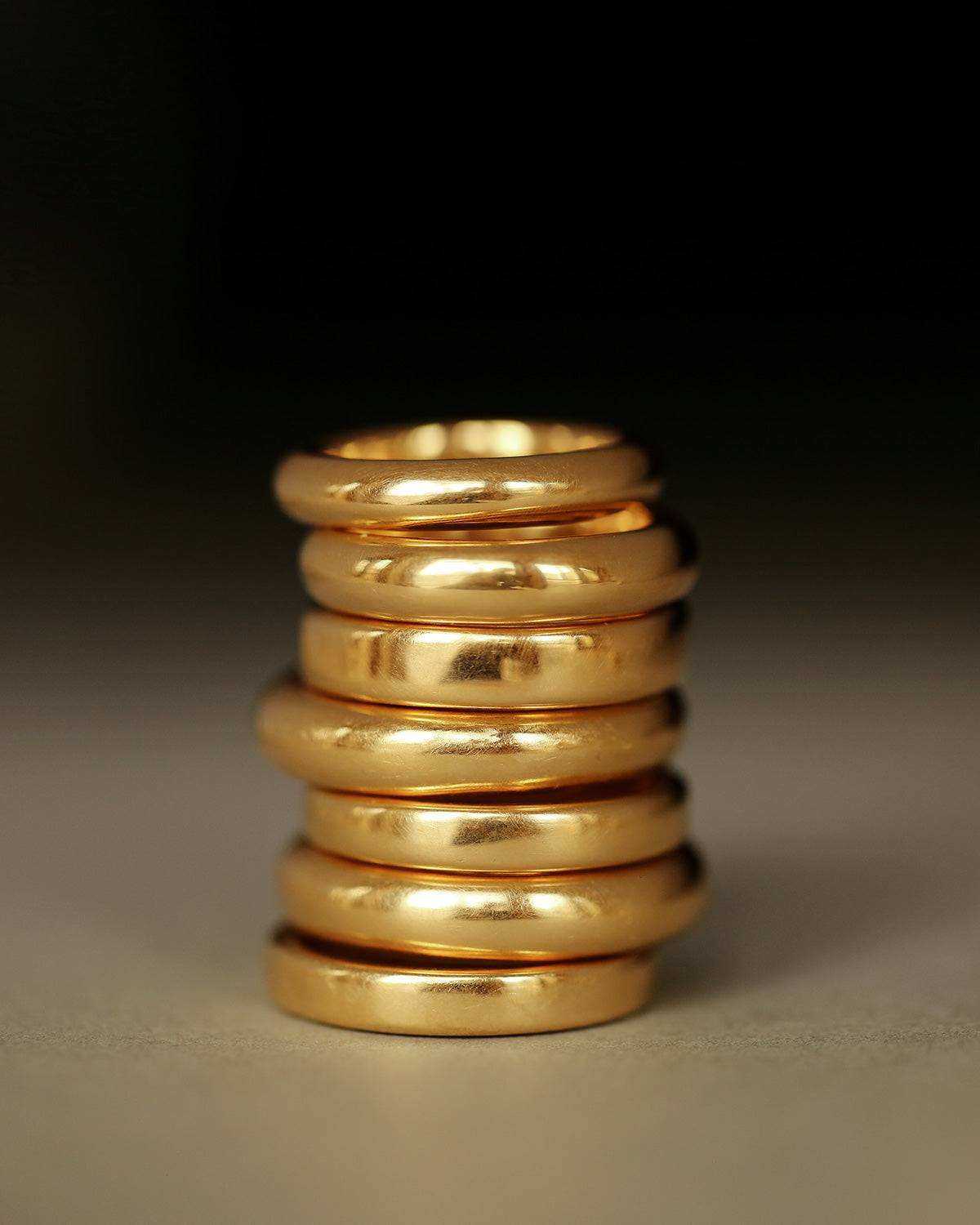 George Rings | Understated Jewelry Cast in 18k Yellow Gold