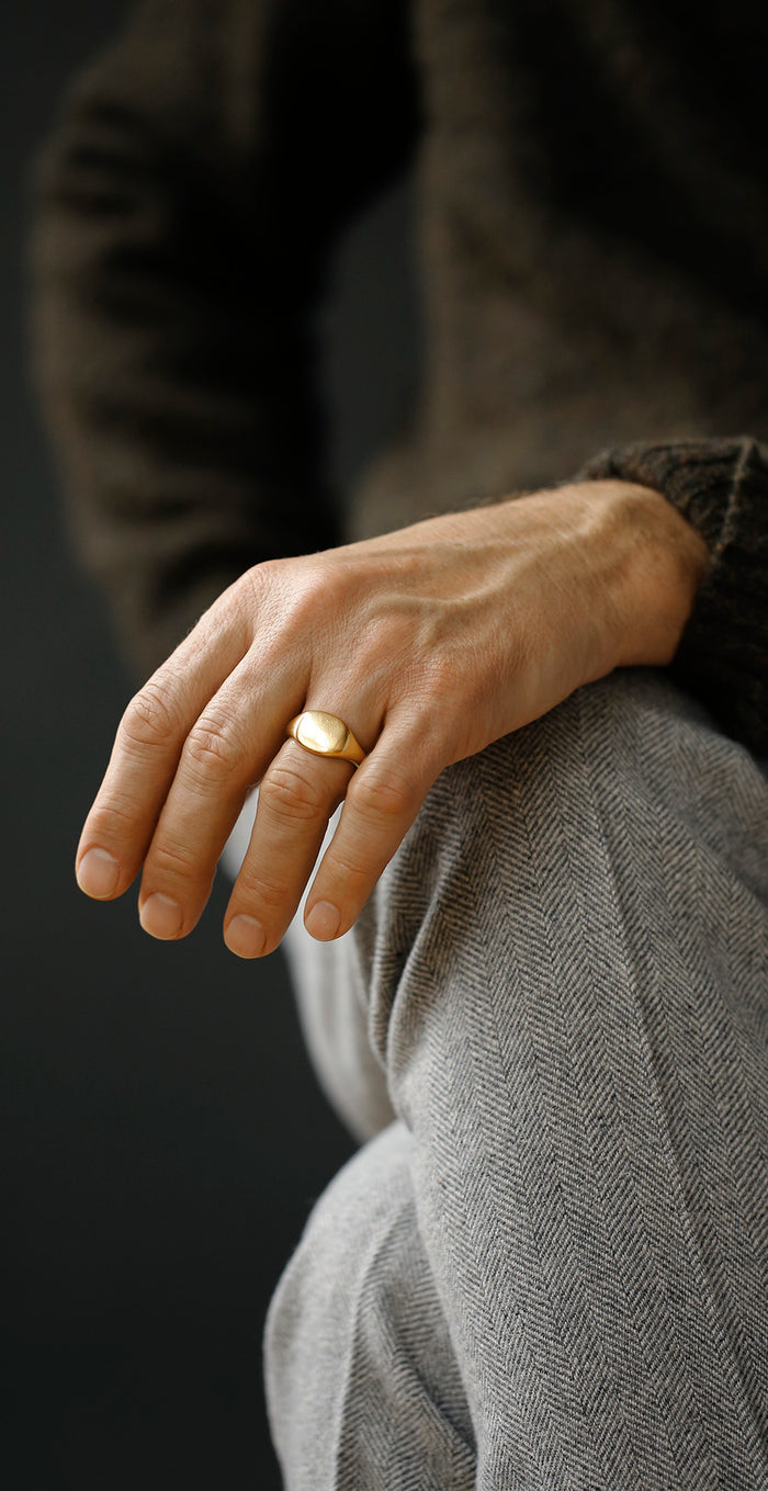 George Rings | Understated Jewelry Cast in 18k Yellow Gold