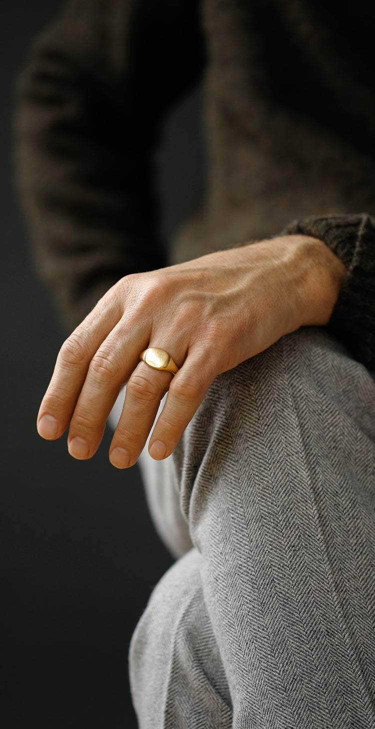 George Rings | Understated Jewelry Cast in 18k Yellow Gold