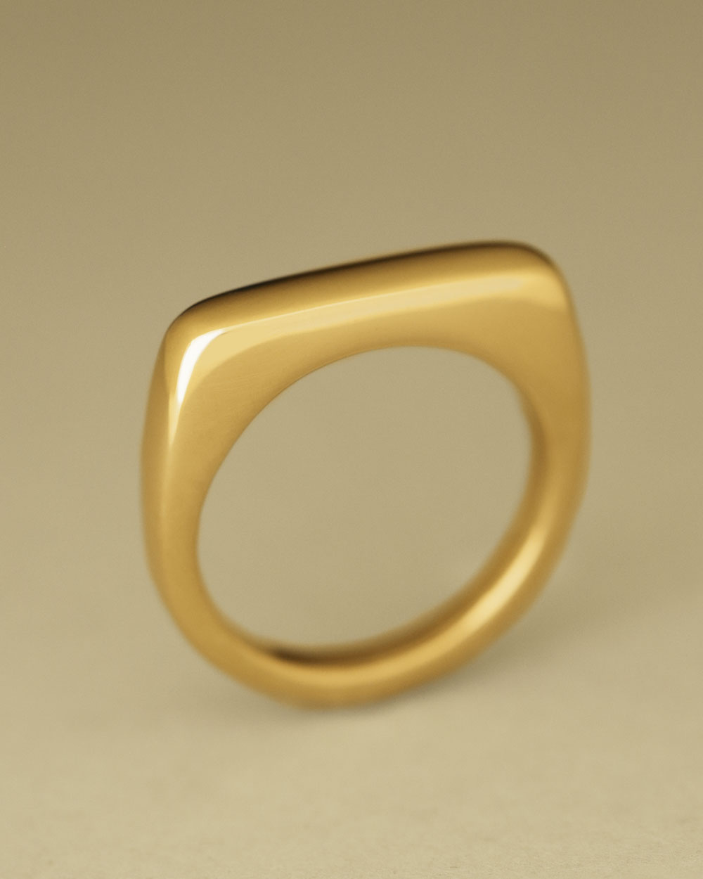 Meridian Band by George Rings - 18K yellow gold